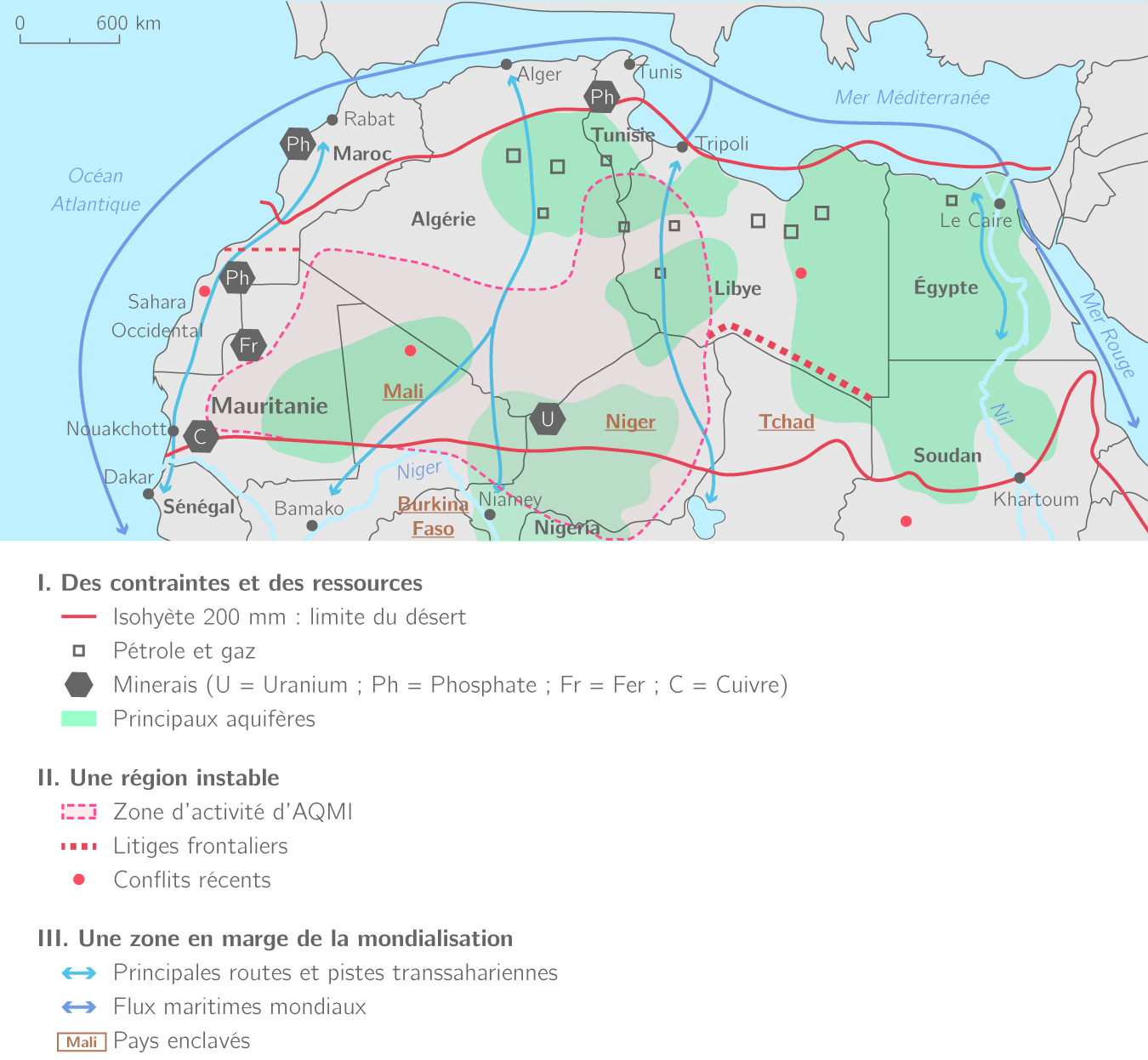 Dessous Des Cartes Sahara: Carte Du Sahara À Imprimer – BRZWDP