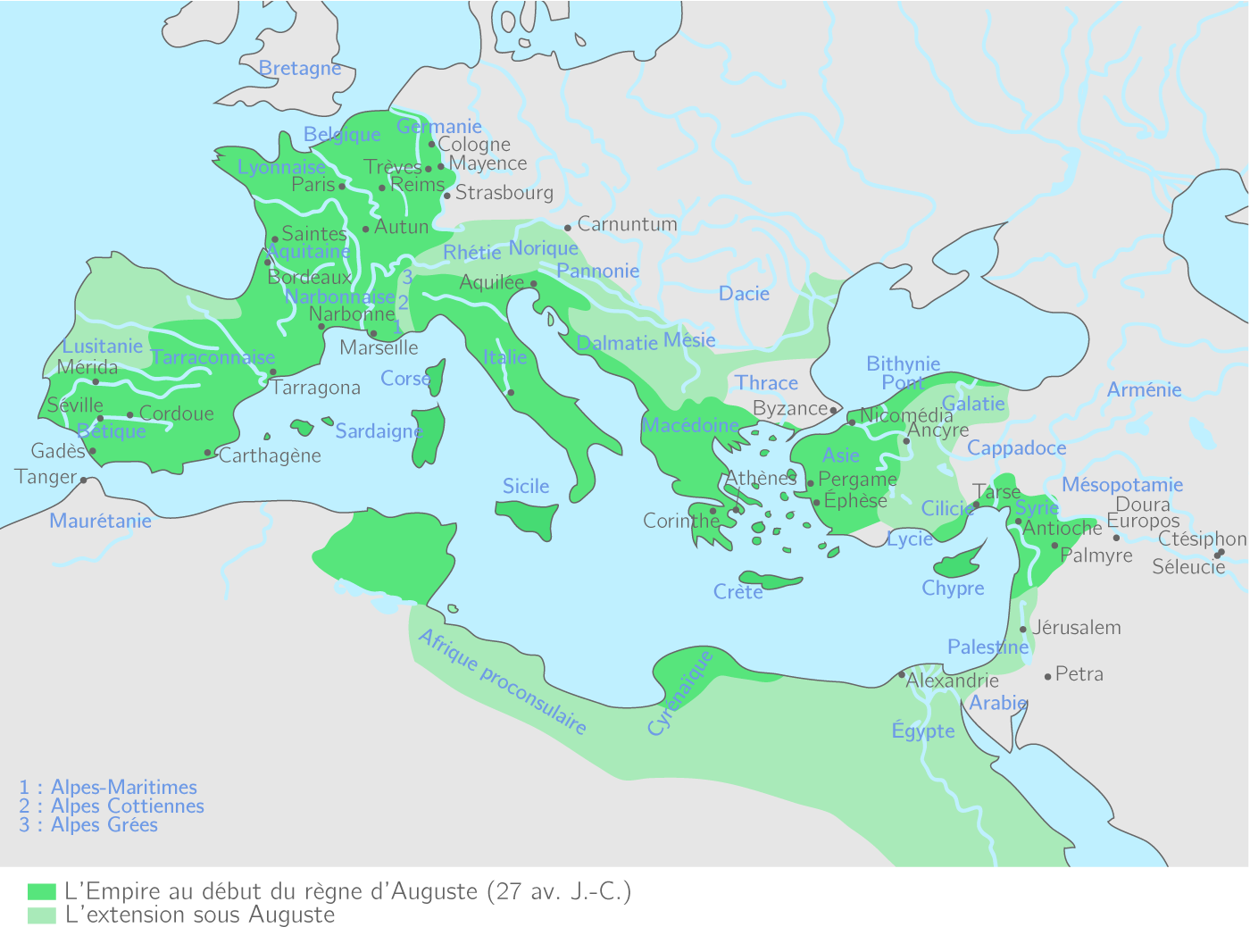 L'empereur Auguste - 6e - Etude de cas Histoire - Kartable
