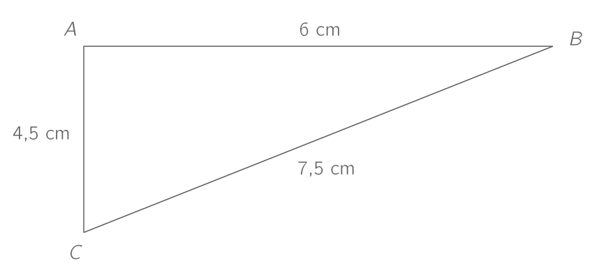 Déterminer si un triangle est rectangle - 4e - Exercice Mathématiques - Kartable