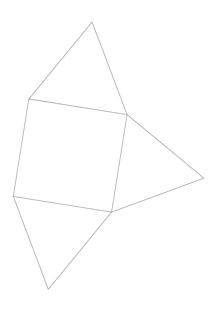 Reconnaître un patron de solide - 6e - Exercice Mathématiques - Kartable
