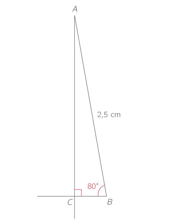 Construire un triangle rectangle - 5e - Exercice Mathématiques - Kartable