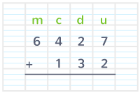 L'addition posée de nombres entiers - CE2 - Cours Mathématiques - Kartable