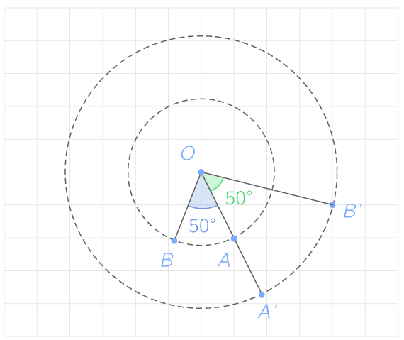 Construire l'image d'un point par une rotation - 4e - Exercice ...