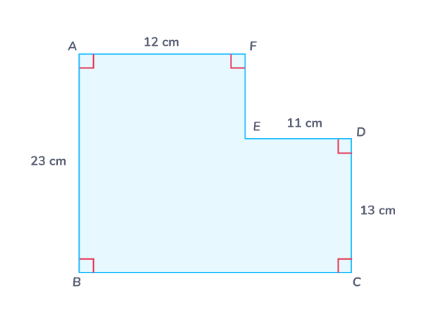 Calculer l'aire d'une figure complexe par addition d'aire de surfaces ...