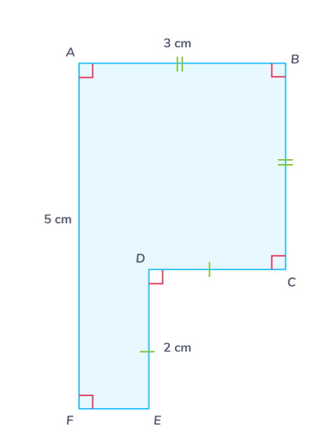 Calculer l'aire d'une figure complexe par soustraction d'aire de ...